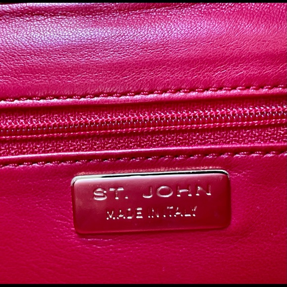 St. John | Bags | St John Snakeskin Evening Bag With Removable Strap ...